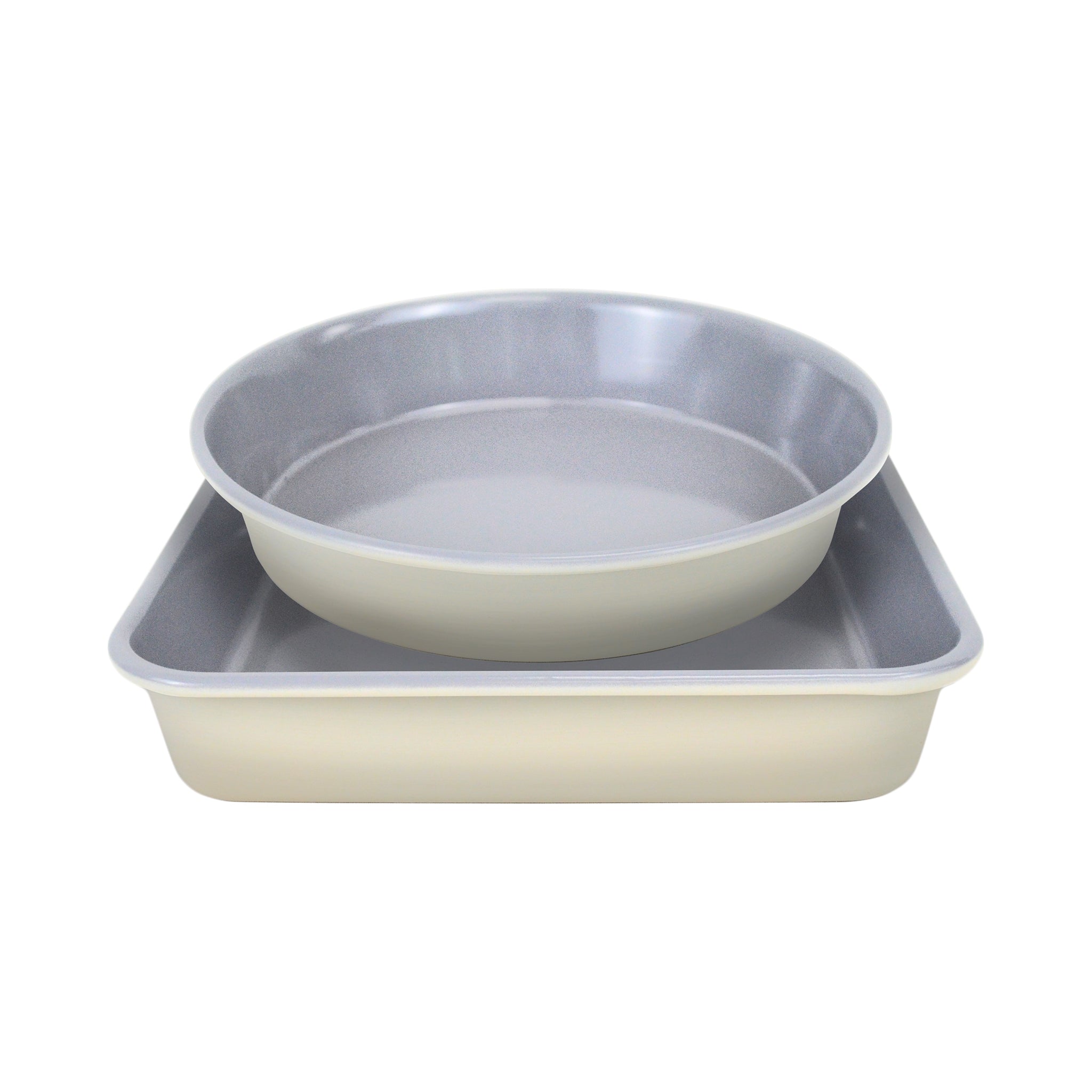 7" Round & 8" Square Nested Baking Pans – Culinary Craft